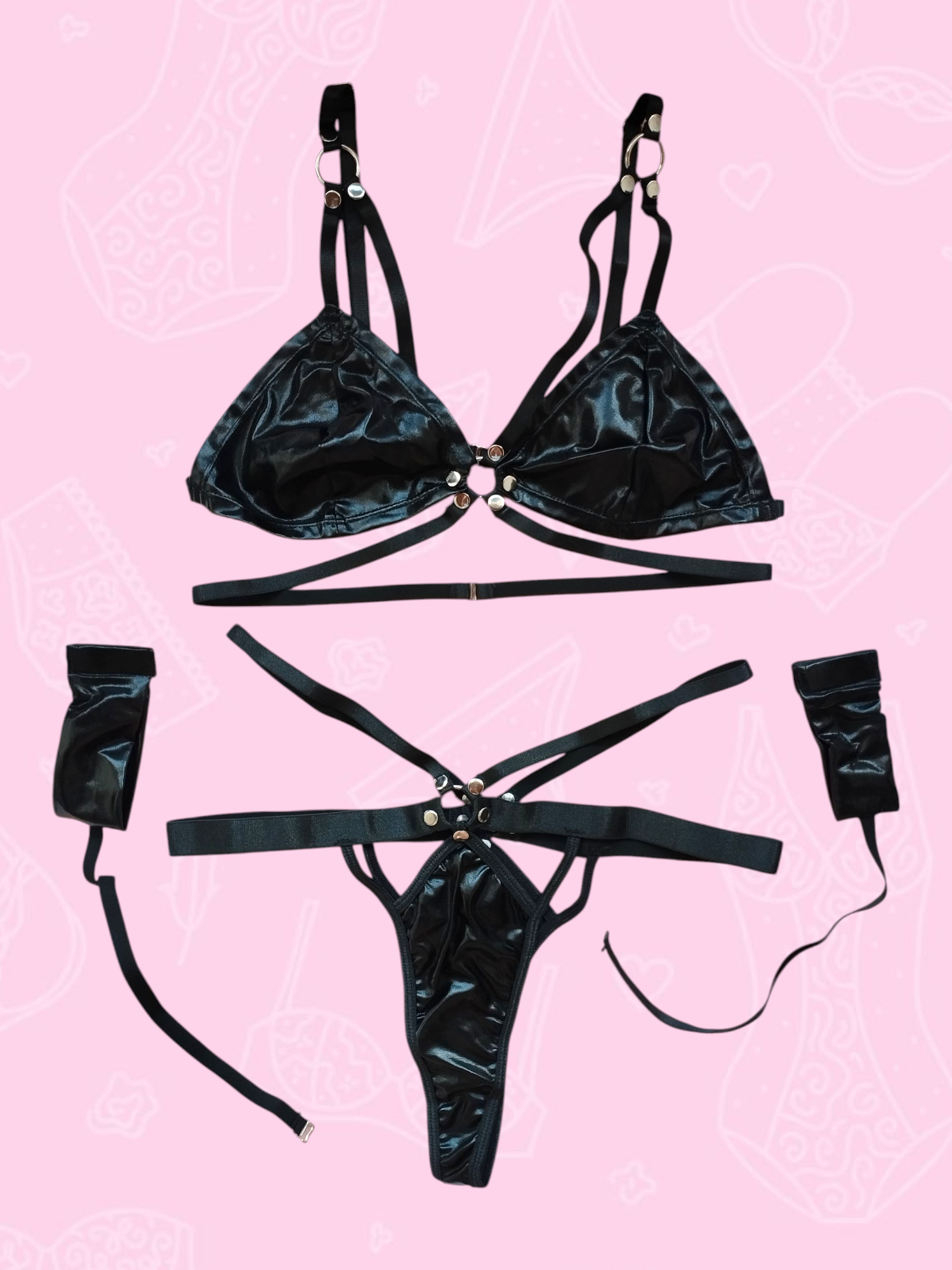 Set Baddie - Pink Velvet Store
